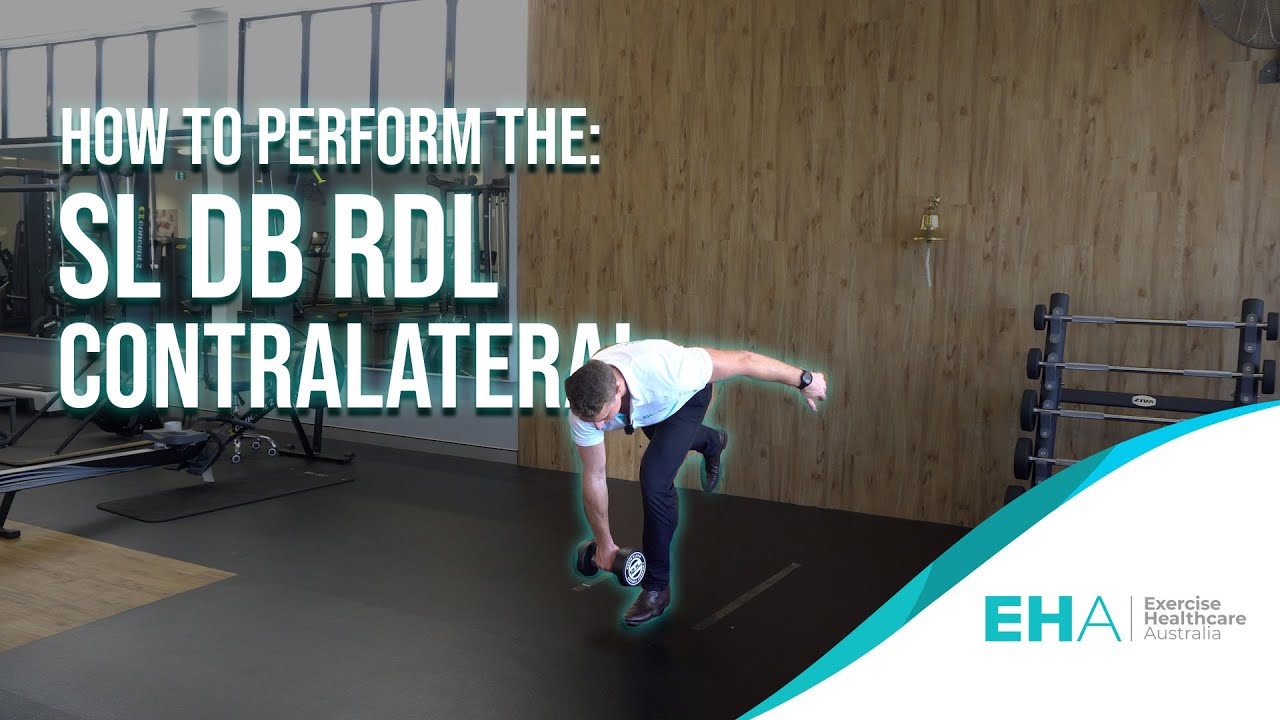 How to Perform The Single Leg Romanian Deadlift w Contralateral ...