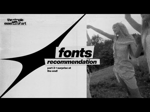 [AES.] fonts recommendation part 3 + surprise • aesthdior. ♡ - YouTube