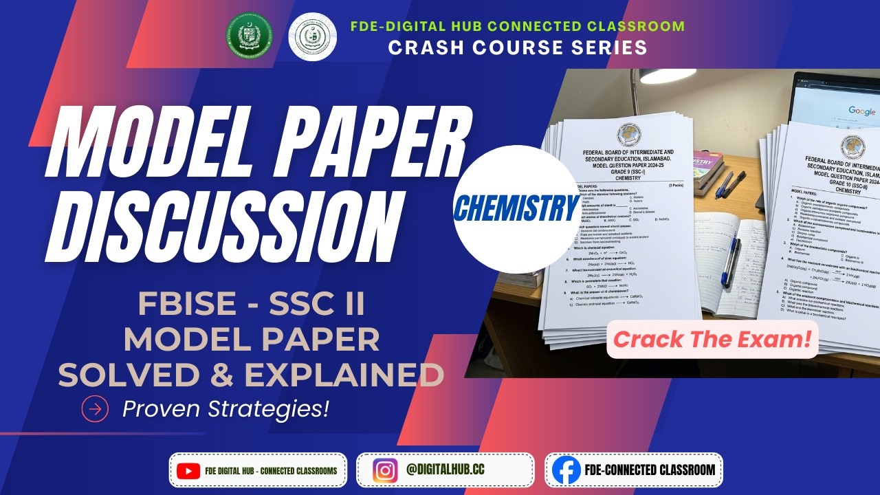Model Paper Practice | Chemistry | Grade 10 | Crash Course Series | FDE ...