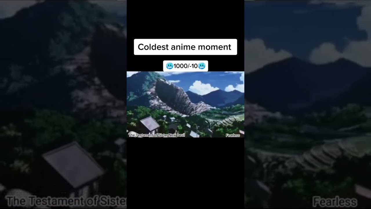 COLDEST ANIME MOMENTS! - YouTube