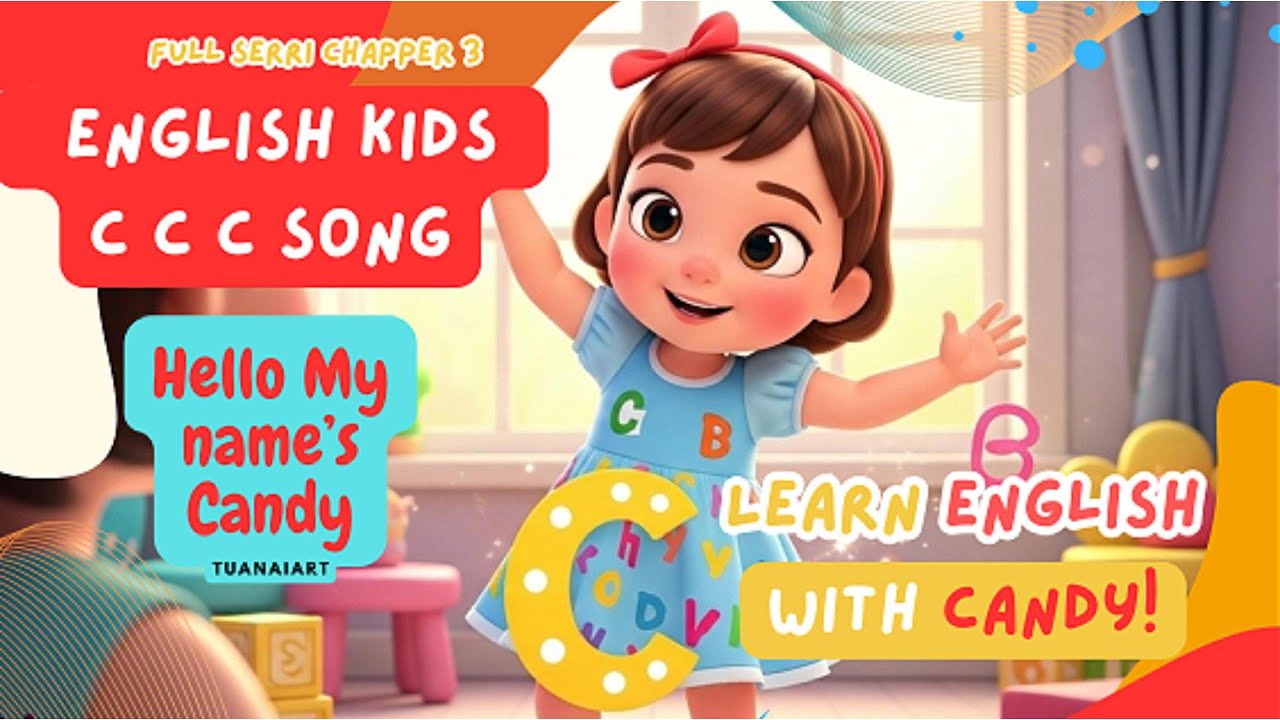 Letter CCC Song Ep3 Learn English with Candy | Fun ABC & Kids Songs ...