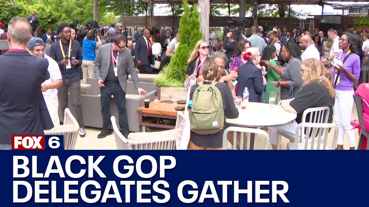 Black GOP delegates gather in Milwaukee | FOX6 News Milwaukee - YouTube