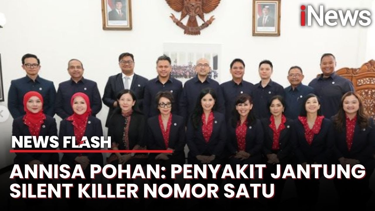 Annisa Pohan Jadi Ketua Umum Yayasan Jantung Indonesia Periode 2024 ...