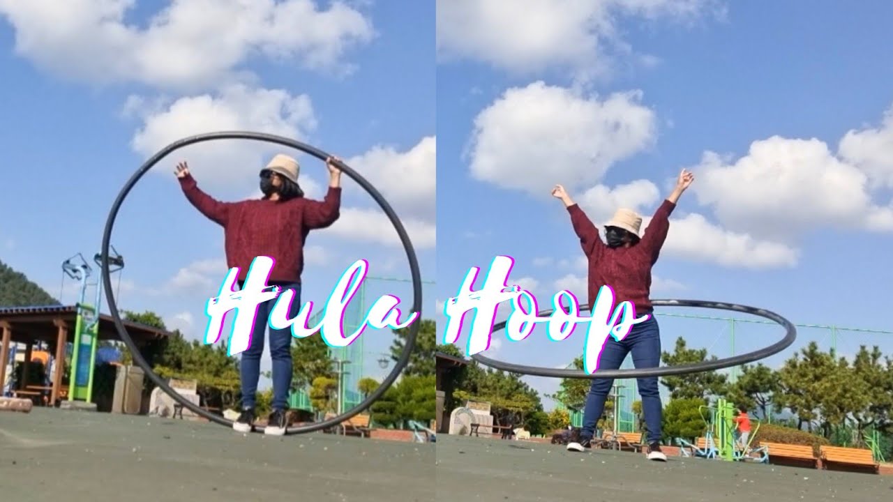 HULA HOOP FUN WORKOUT #hulahoop - YouTube