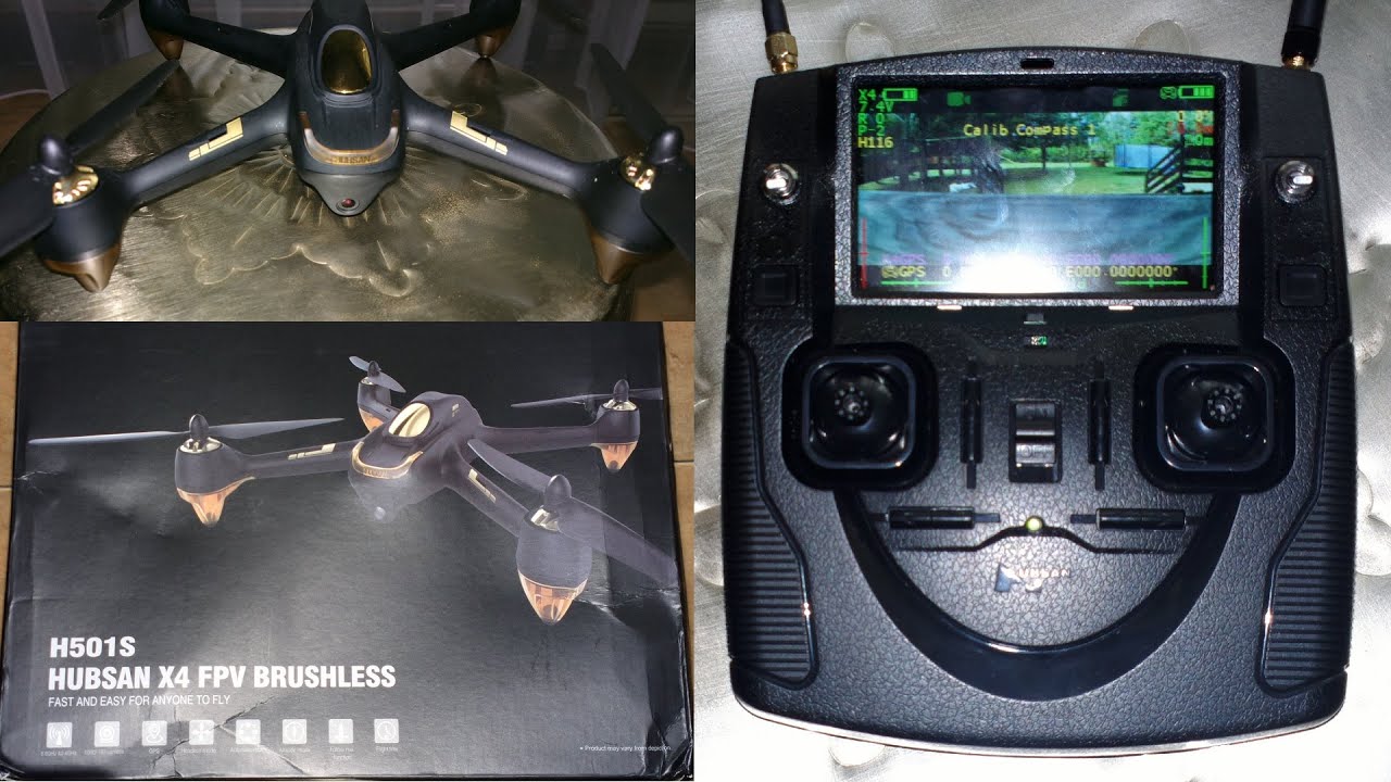 Hubsan H501S Quadcopter with FPV & GPS. Quick Review and OnBoard video ...