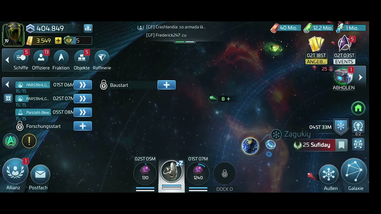 Star trek fleet command Hunter Trick - YouTube