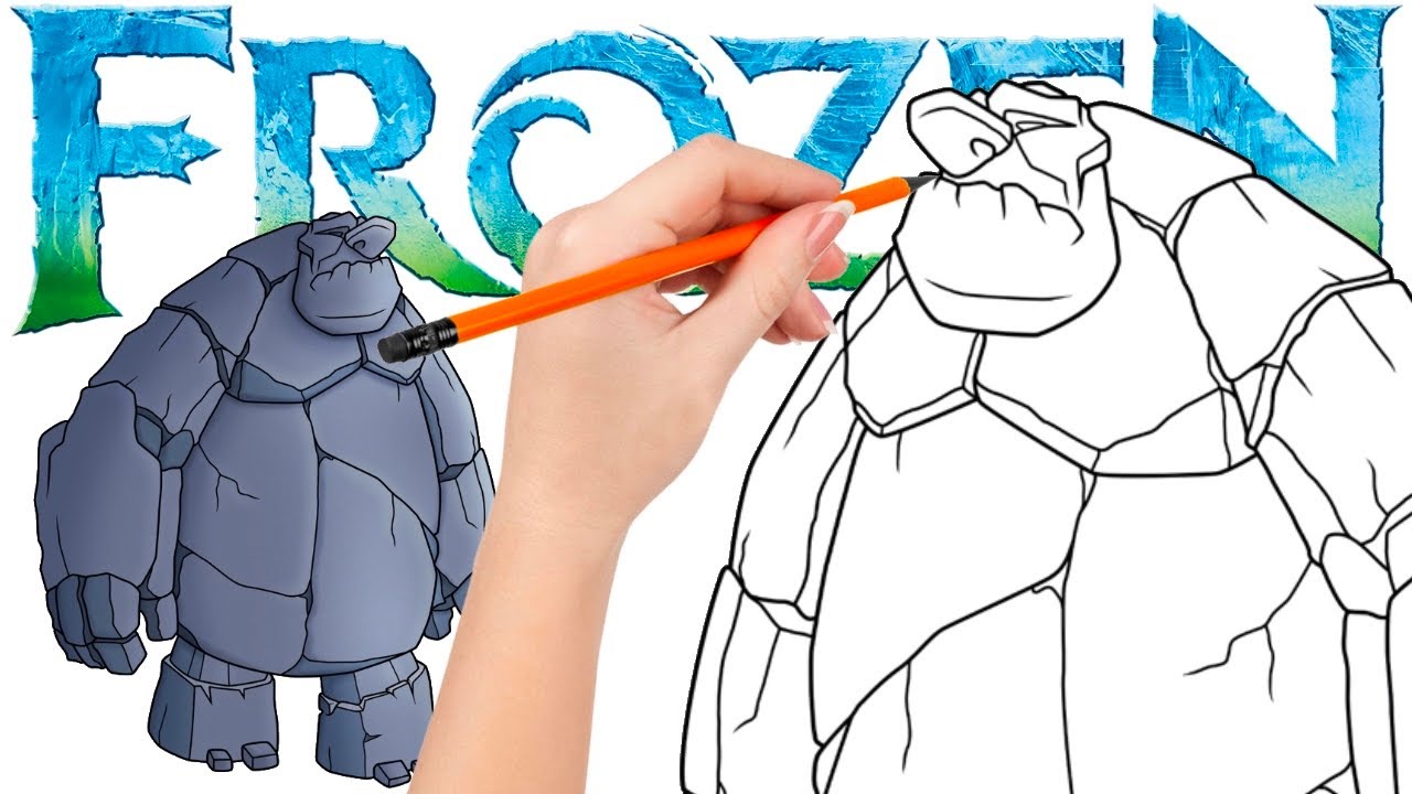 How to draw The Earth Giant, a mountain-sized rock spirit from the ...