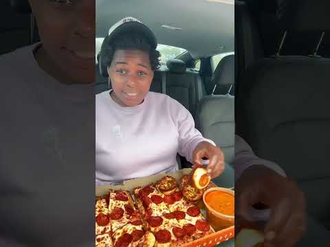 Little Caesars menu Crazy Puffs - YouTube