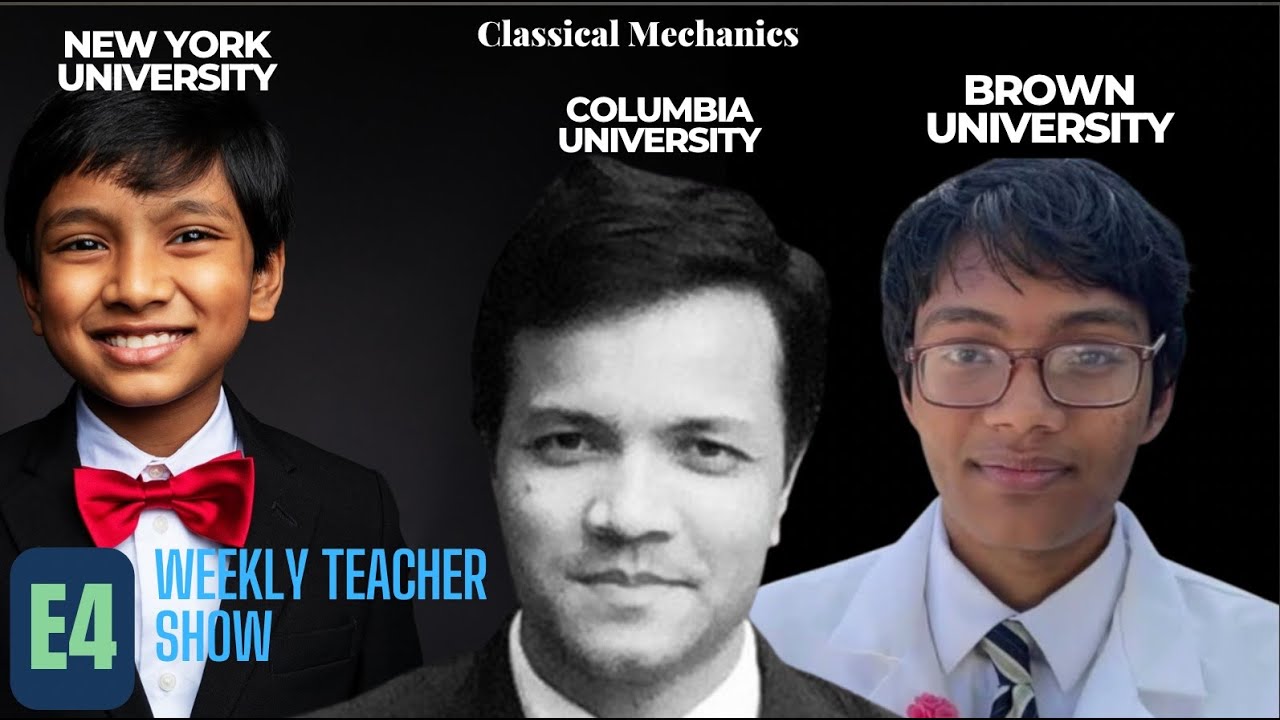 #4 Physics Teacher Show | Classical Mechanics | Brown University vs ...