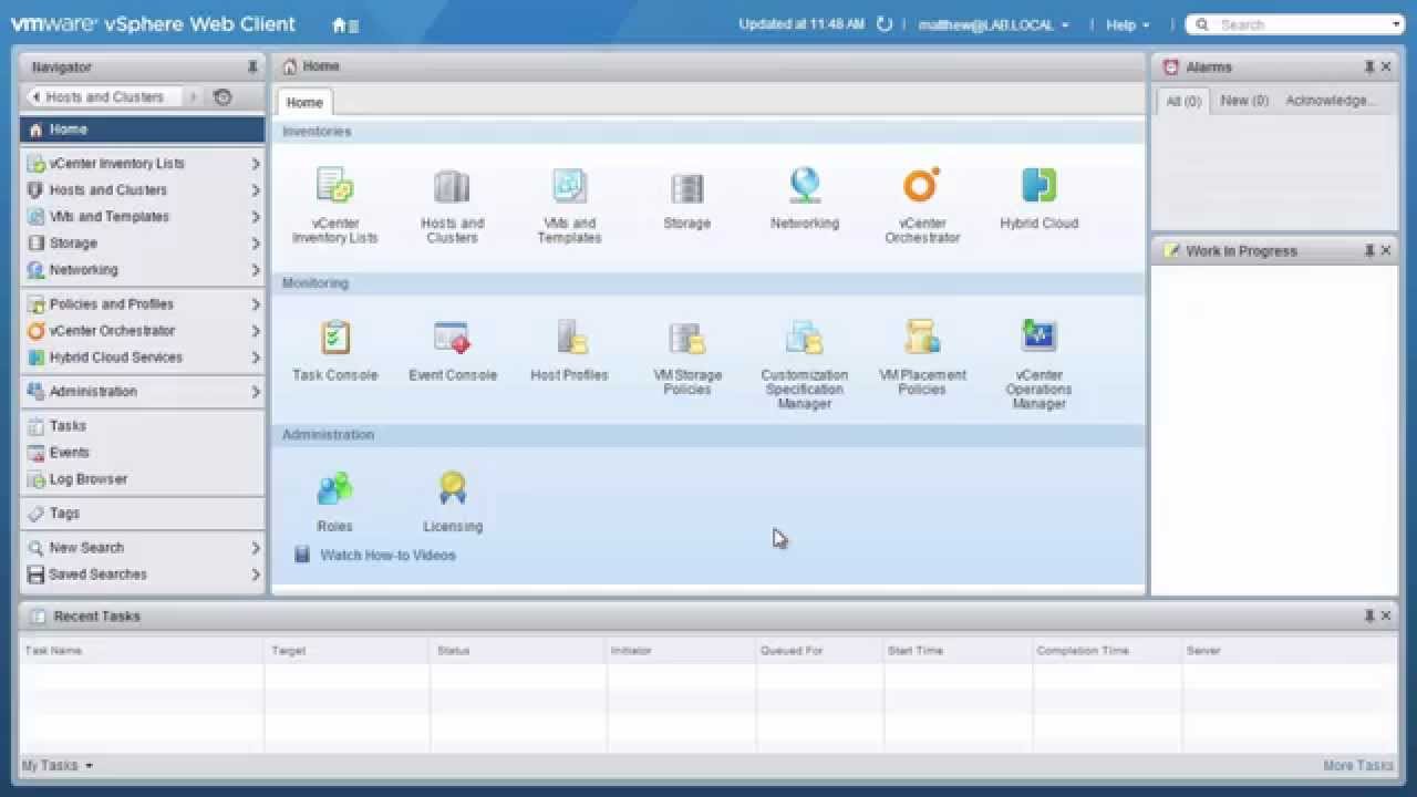 VMware vSphere 6.0 Content Library - Publishing Content Library - YouTube