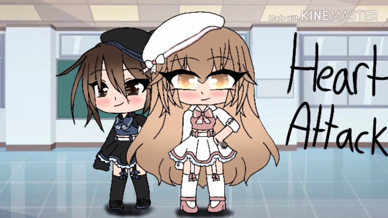 Heart attack//Gacha life// - YouTube