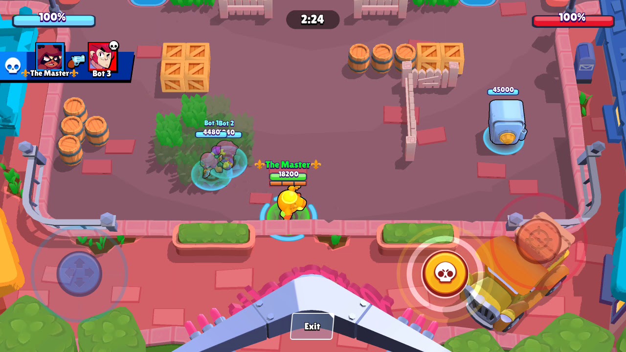 Winning the game without leaving spawn in Brawl Stars - YouTube