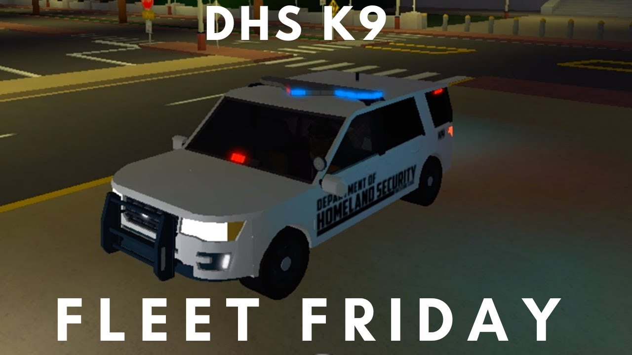 ROBLOX | Firestone DHS Fleet Friday (K9 Edition) - YouTube