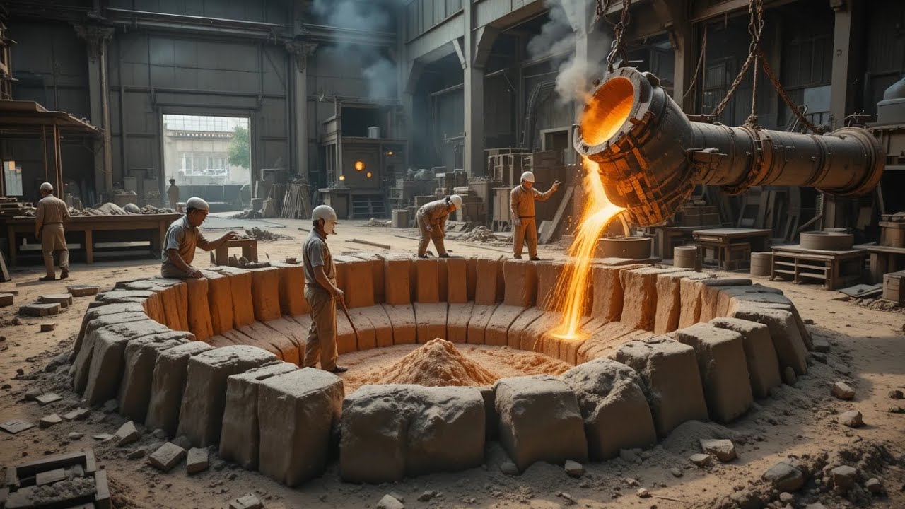 Huge Industrial Gear Manufacturing || Production Process of Largest ...