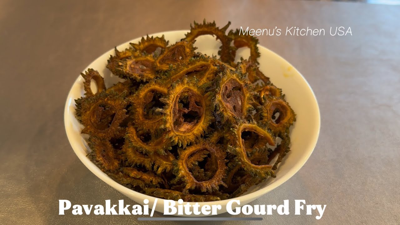 Healthy and Simple Pavakkai/Kakarakaya / Bitter Gourd Fry Recipe… Best ...