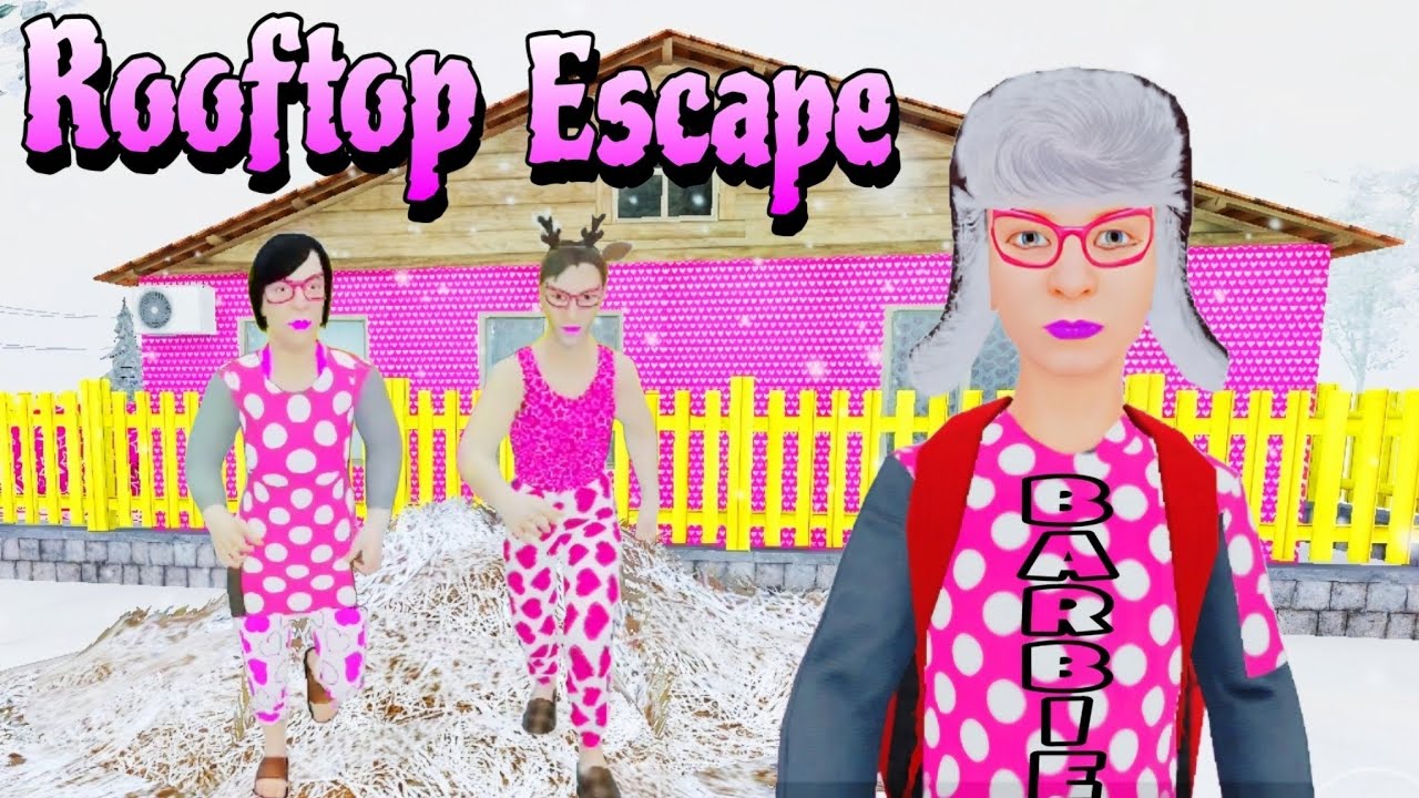 Barbie Schoolboy Runaway Rooftop escape full gameplay - YouTube