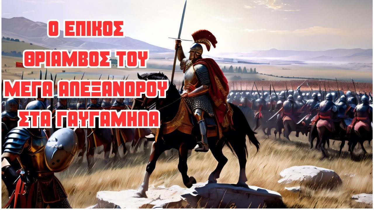 Η επική νίκη του Μέγα Αλέξανδρου στα Γαυγάμηλα - YouTube