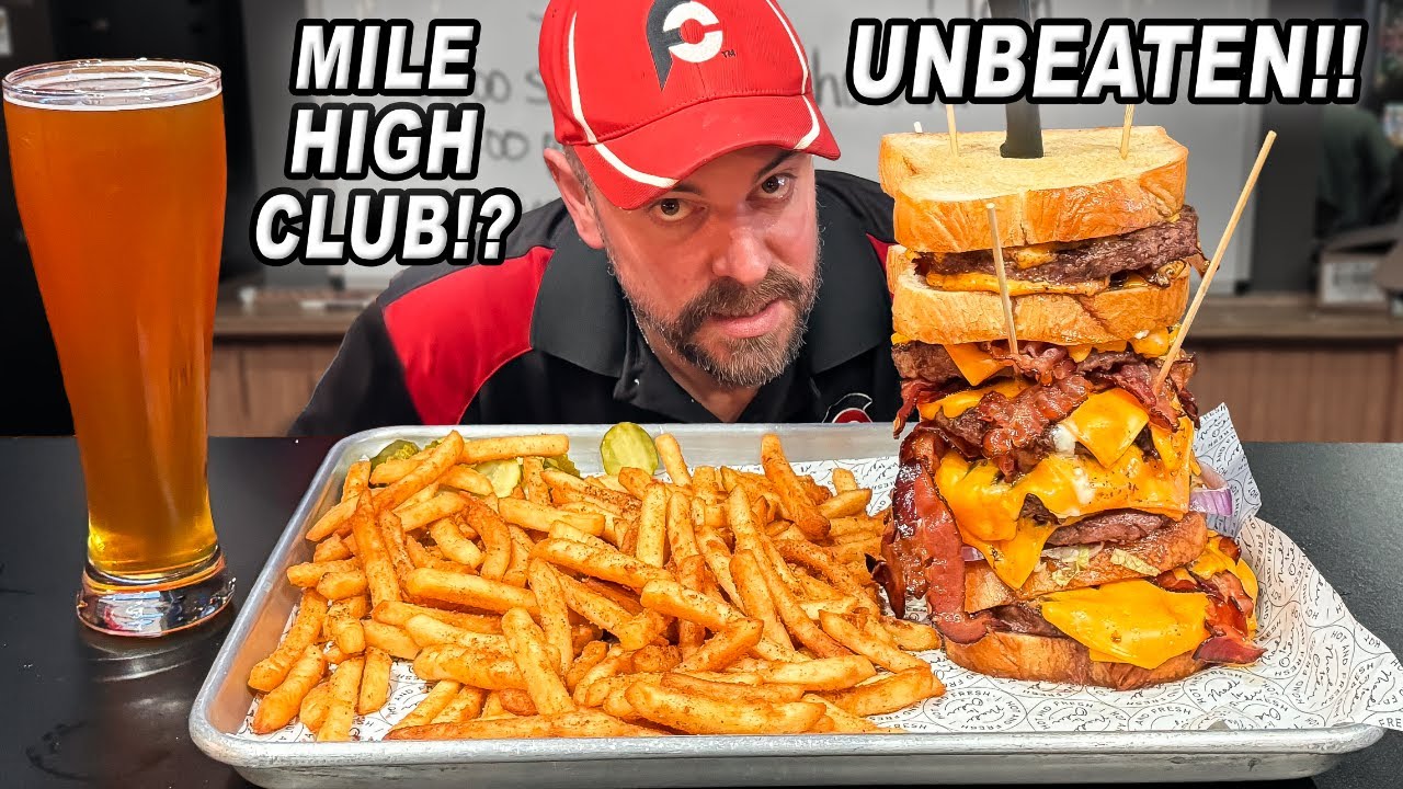Join the “Mile High Club” by Eating In Plane View's Undefeated Burger ...