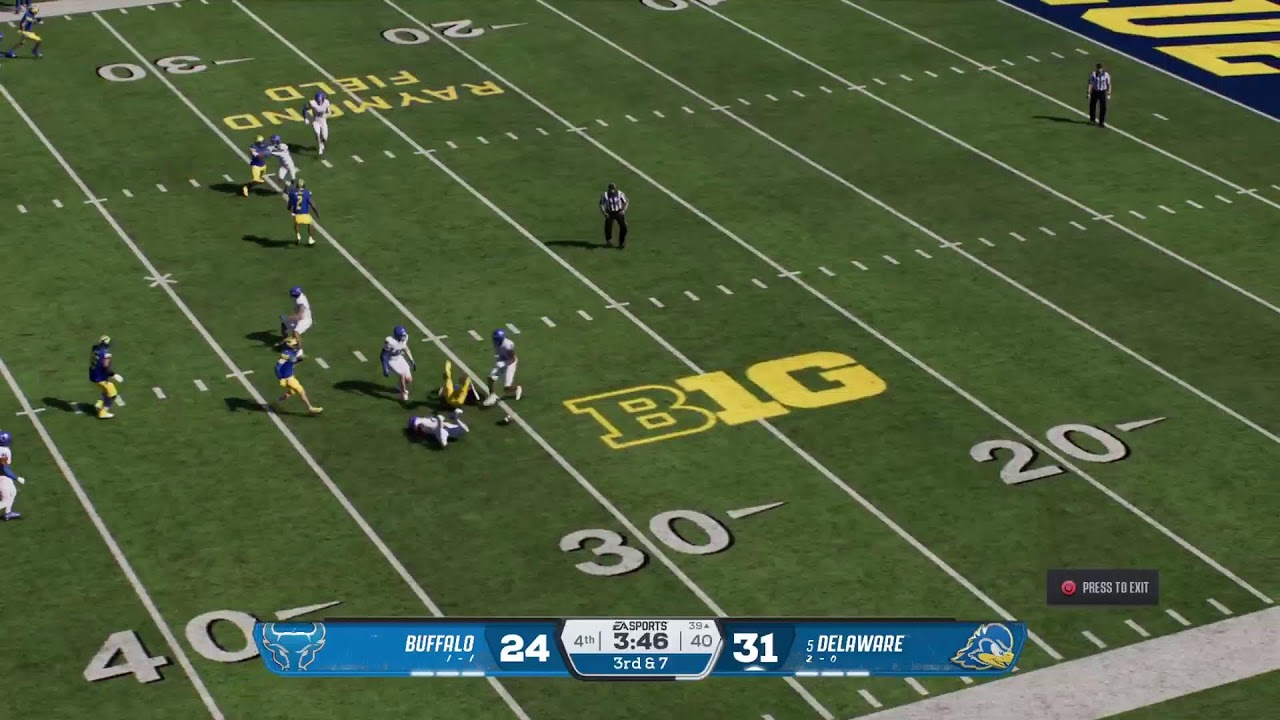EA CFB 26 - SSF - #5 Delaware Vs Buffalo - Week 3, 2030 (Season 6 ...