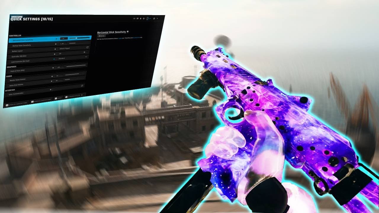 My NEW #1 Settings are PERFECT in Warzone 👑 - YouTube