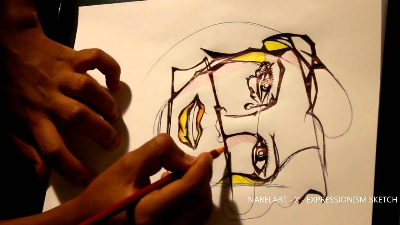 LONELY STAR - THE WEEKND * EXPRESSIONISM SKETCH - NAREL ARTS - YouTube