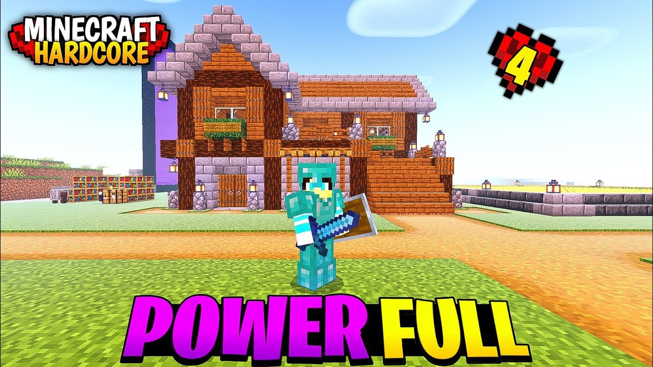 I Become Powerfull in Minecraft Hardcore 🔥 EP-4 - YouTube