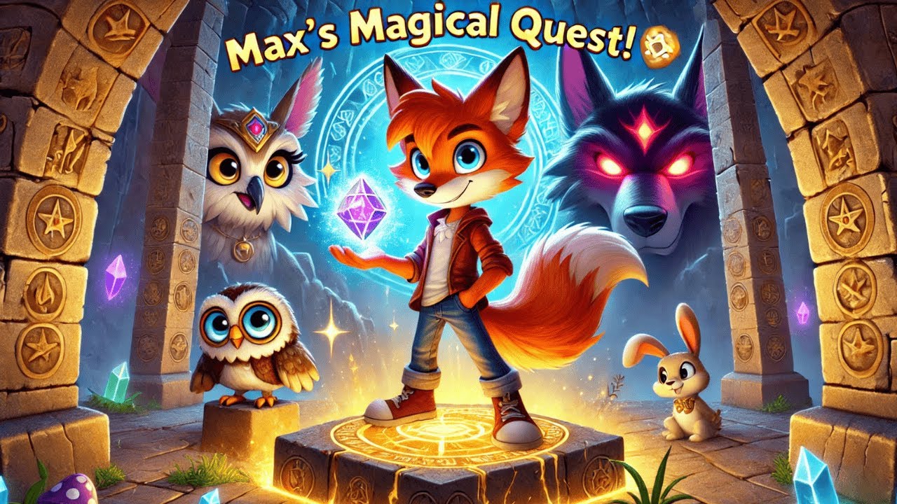 The Adventures of Max the Brave Fox | A Magical Animated Story Series ...