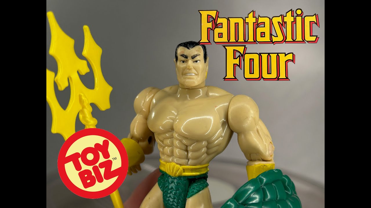 Toy Biz Vintage Marvel Fantastic Four Series 3 Namor The Submariner ...
