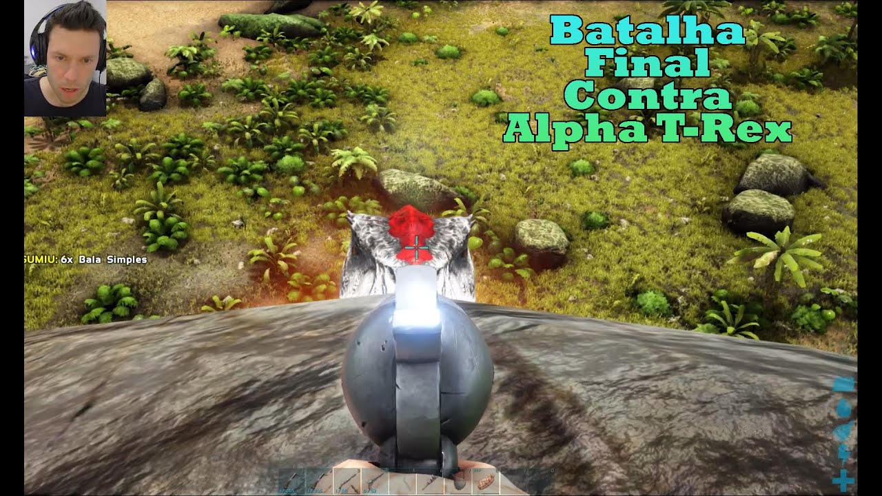 Gameplay ARK: Survival Evolved - Batalha Final Alpha T-Rex Ep 16 - YouTube