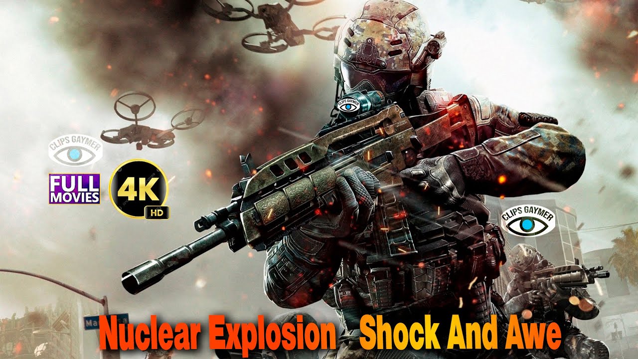 Nuclear Explosion Shock And Awe Modern Warfare Remastered 2023 4K 60 FPS - YouTube