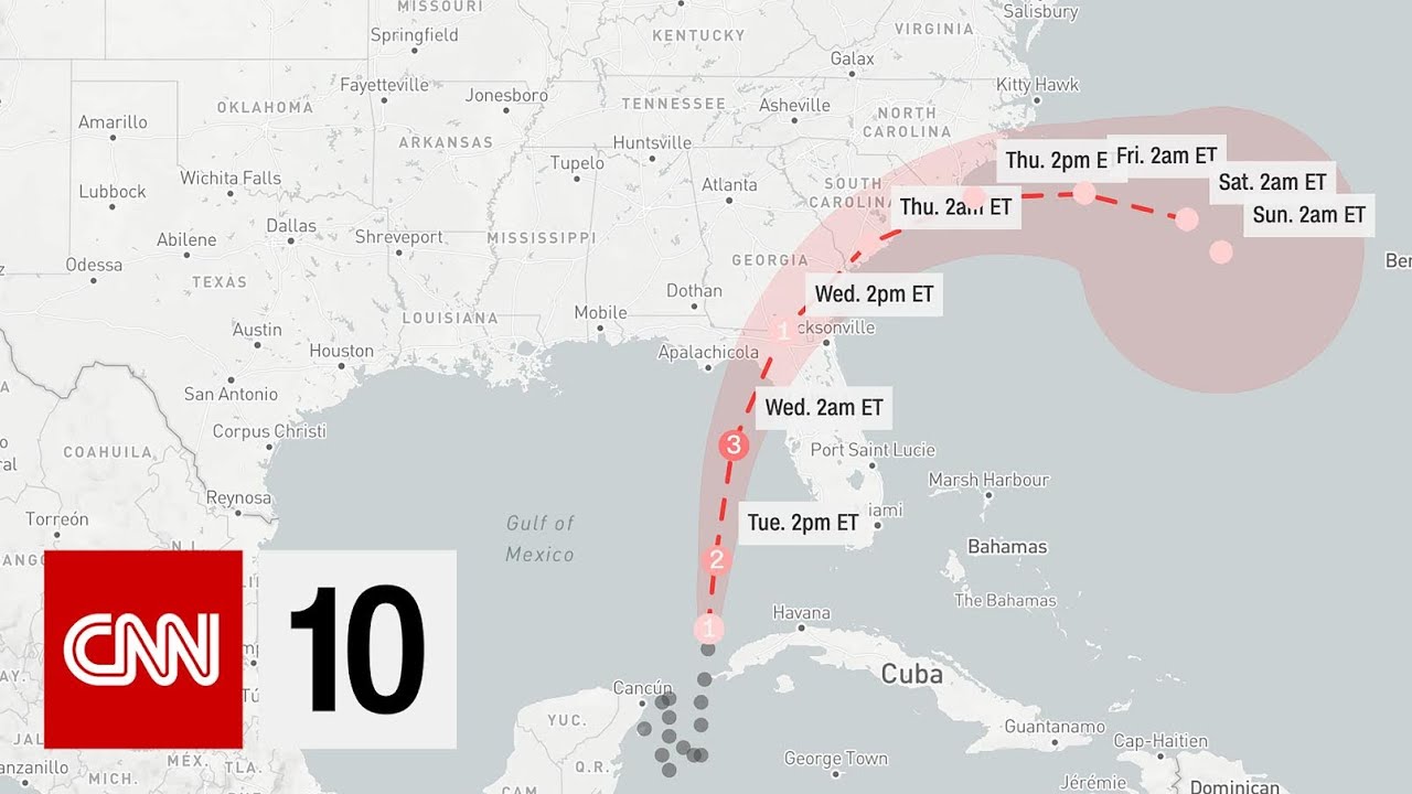 A Hurricane's Approach | August 30, 2023 - YouTube
