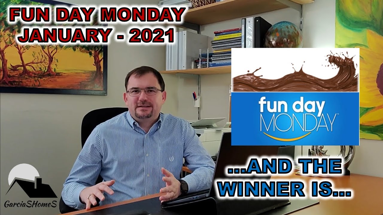 Fun Day Monday Winner Announcement for January 2021 - YouTube
