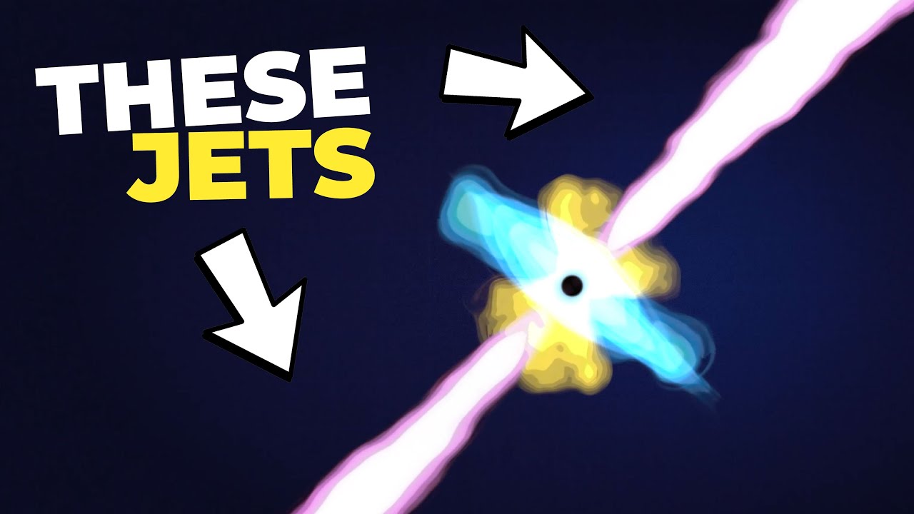 Black Hole Blasts Earth With Super Fast Jets - YouTube