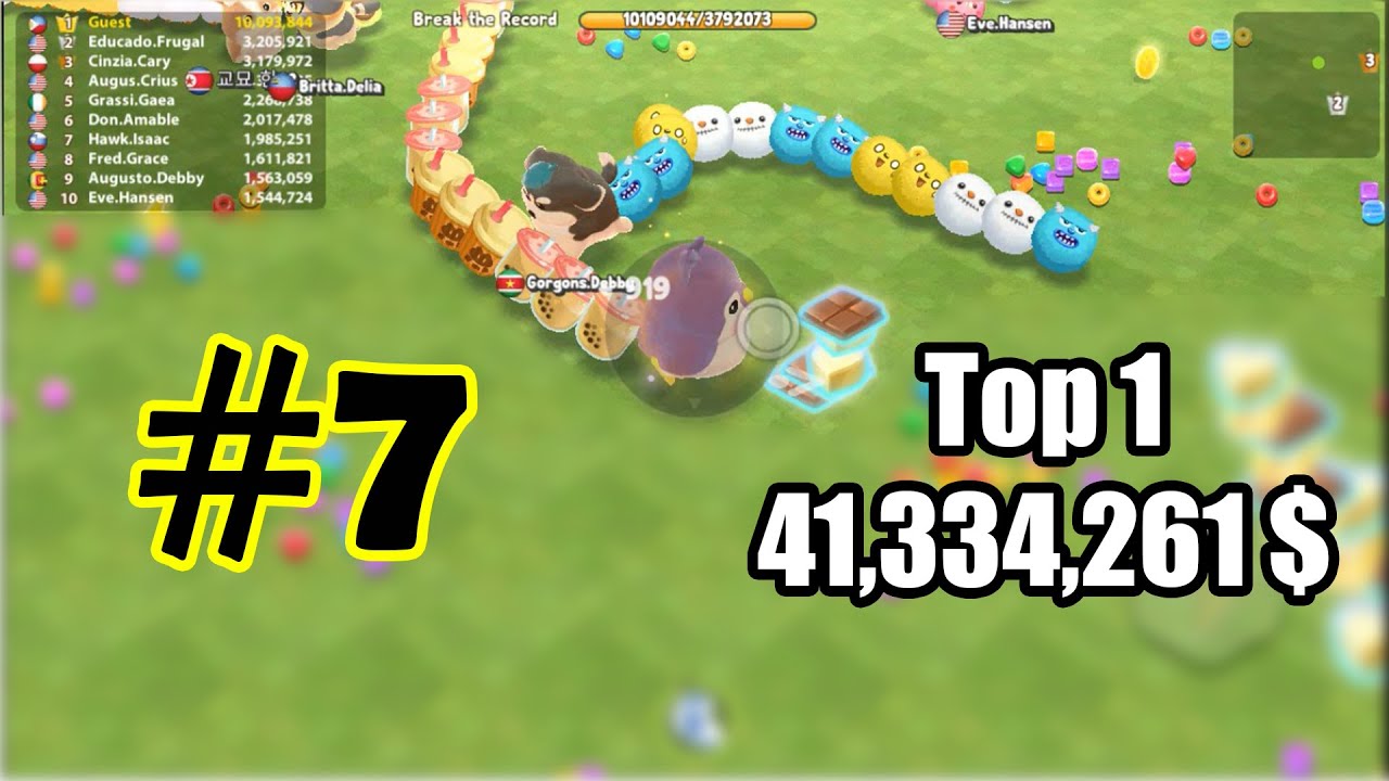 Cute & Funny Kid Games: play game Sweet Crossing Snake.io Top 1 and Got ...