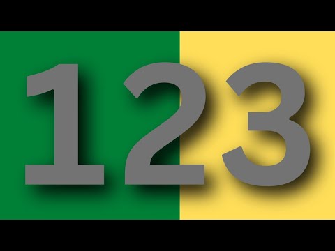 123 Number | 1234 Number Names | 1 To 20 Numbers | 123 learning for ...