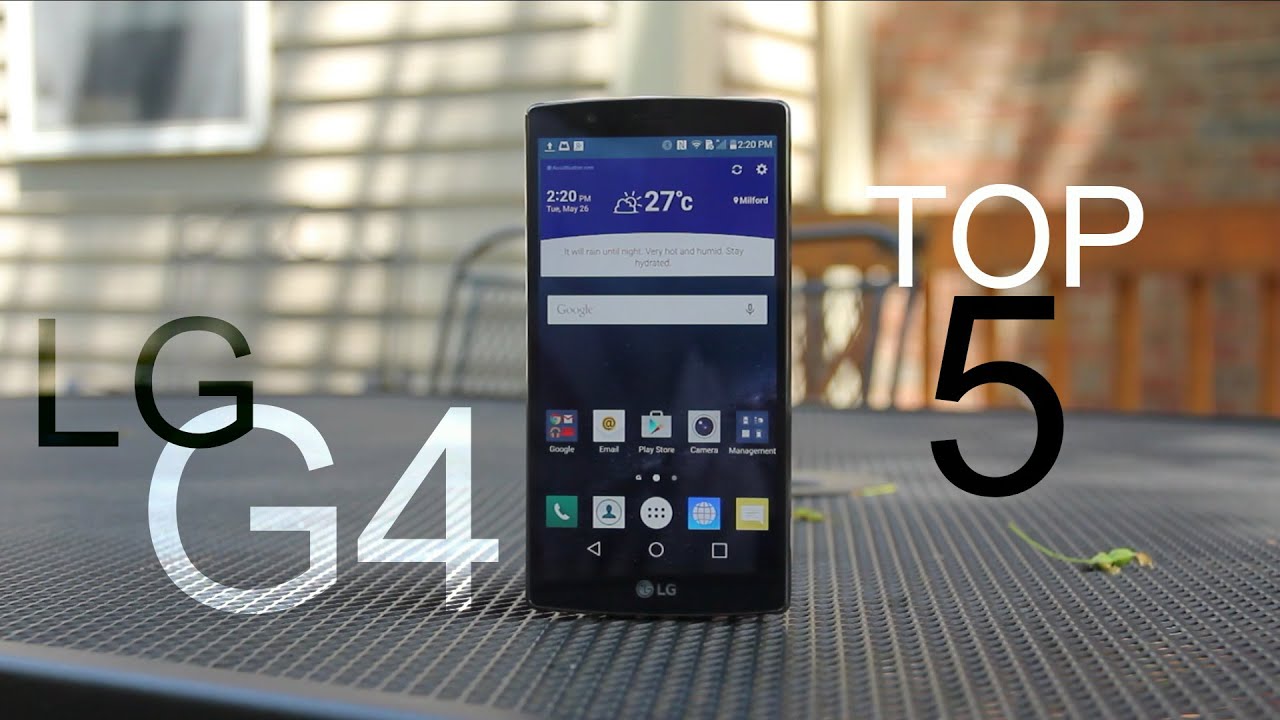 Top 5 LG G4 Software Features! - YouTube