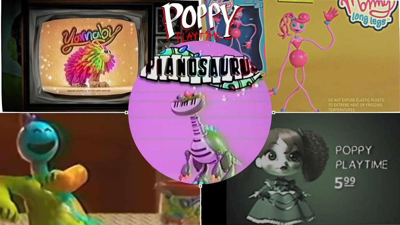 Poppy Playtime chapter 1,2,3,4 - All official Jingles and song VHS ...