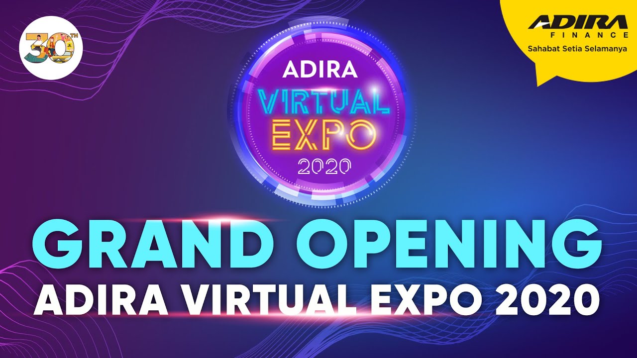 Grand Opening Adira Virtual Expo 2020 - YouTube