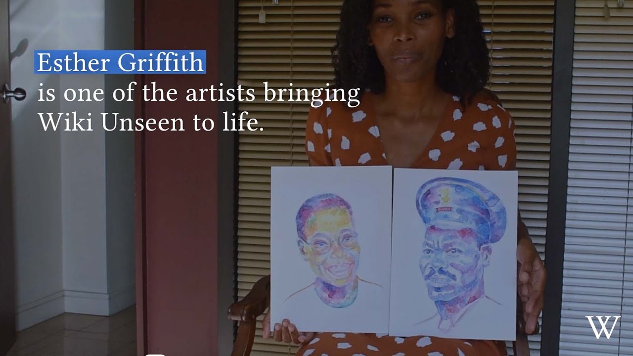 Esther Griffith: Meet the artist | Wiki Unseen - YouTube