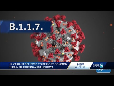 Iowa DPH reports B.1.1.7. variant of COVID-19 at Iowa care facility