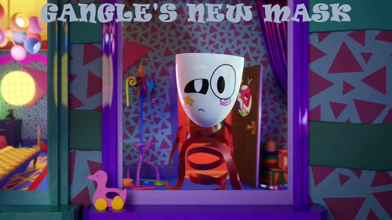 Gangle’s New Mask in The Amazing Digital Circus (Episode 4) - YouTube