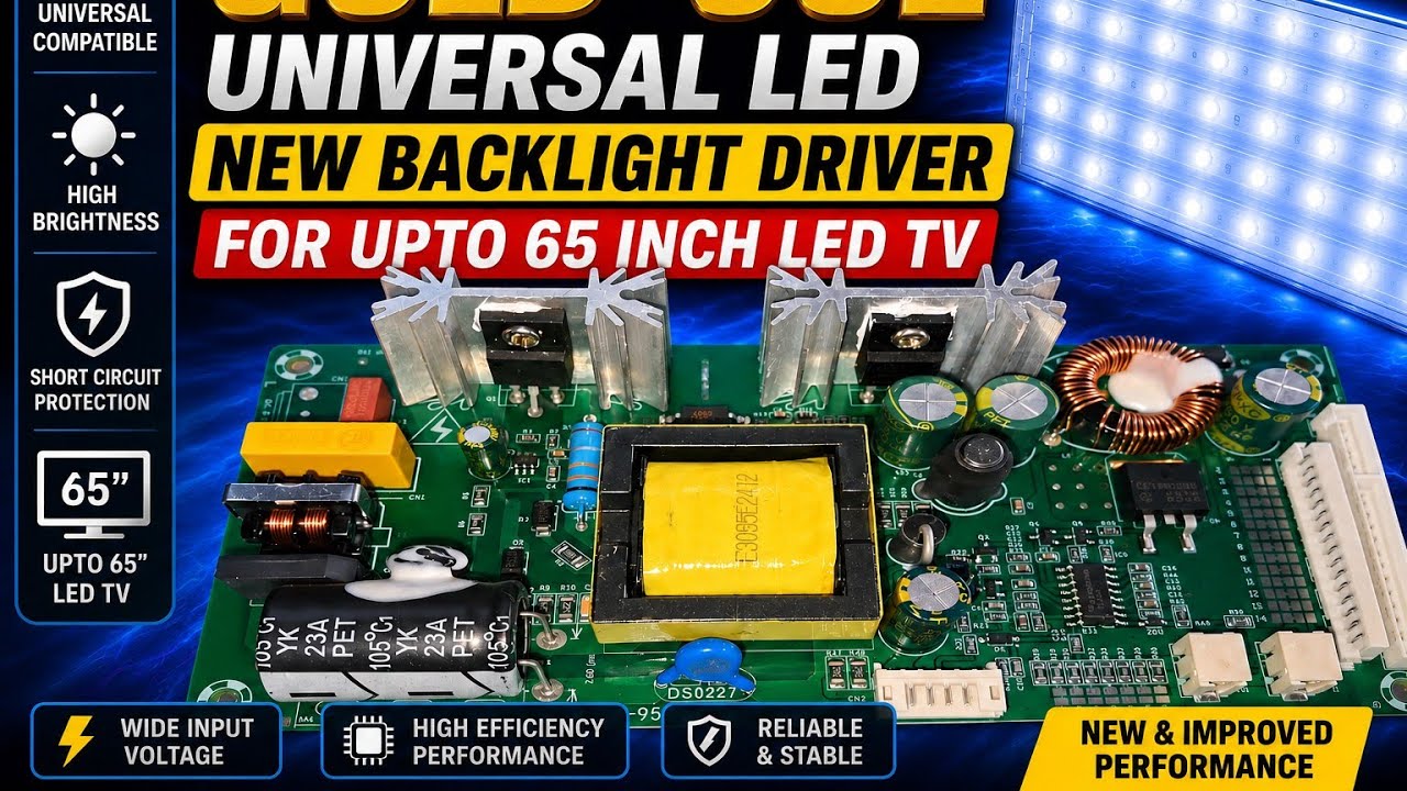 New GOLD-95E LED Backlight Driver Board lnformation| Universal ...