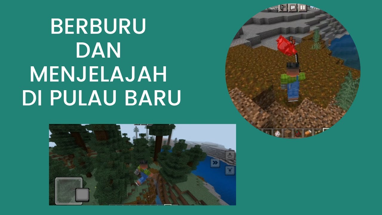 AMAZING! BERBURU DAGING DI PINGGIR PANTAI | Game minecraft - YouTube
