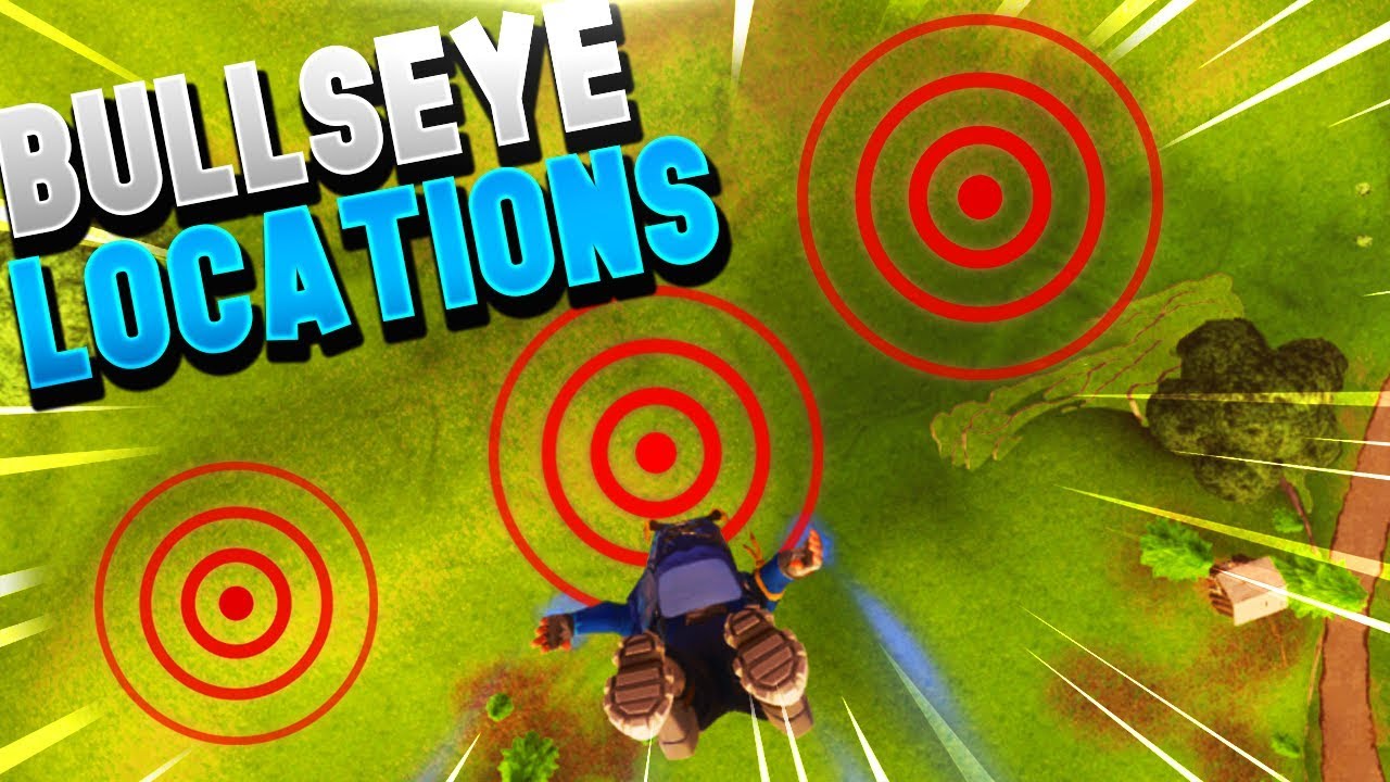 *NEW* FORTNITE ALL BULLSEYE LOCATIONS! - Fortnite Battle Pass Challenge ...
