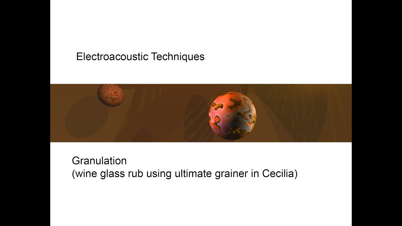 granulation glass cecilia - YouTube