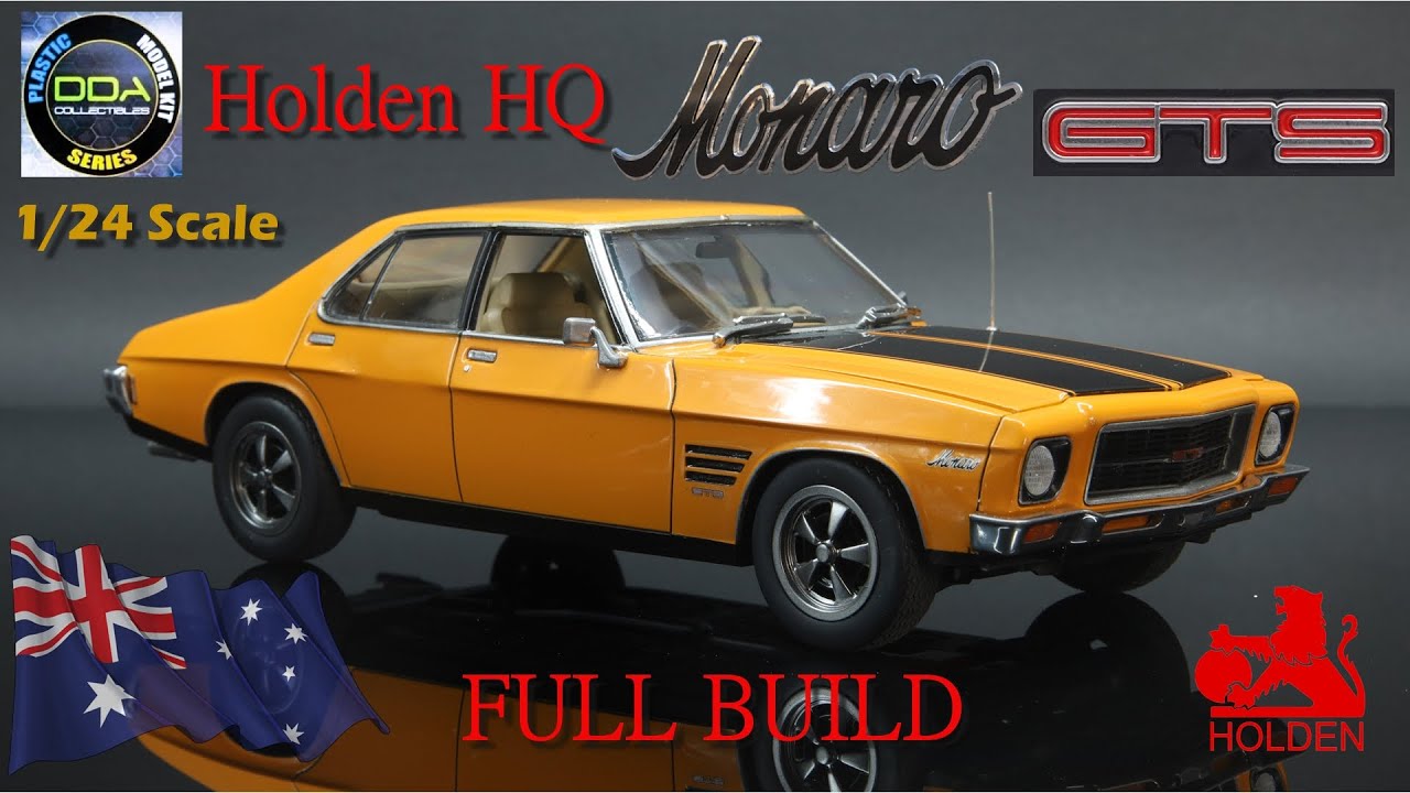 Full build video of the DDA 1/24 Scale Holden HQ 4 Door Monaro GTS. # ...