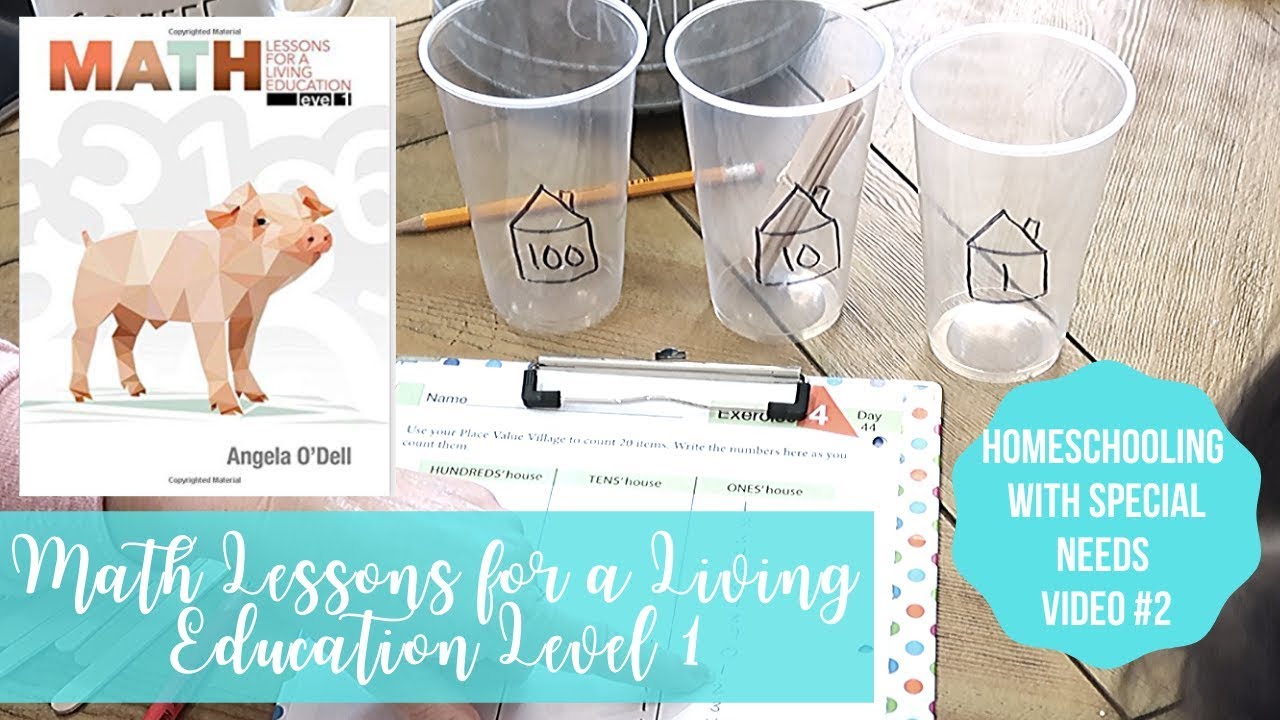 Homeschool With Me | Math Lessons for a Living Education Level 1 ...