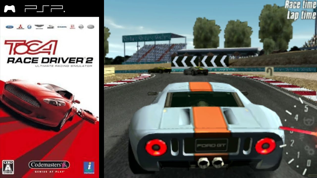 TOCA Race Driver 2 ... (PSP) Gameplay Peek - YouTube