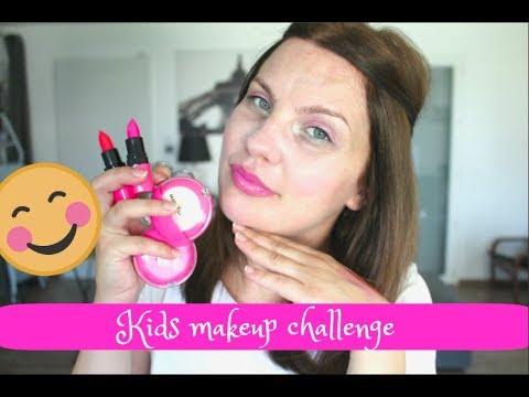 KIDS MAKEUP CHALLENGE: je teste du maquillage pour enfants! - YouTube