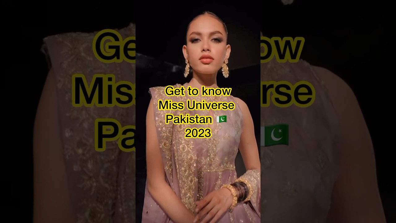 Get to know Miss Universe Pakistan 2023 Erica Robin #missuniverse # ...